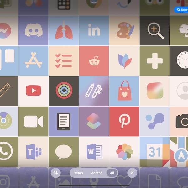 Aesthetic Study and Productivity App Icon Pack | 100+ Cute Hand Drawn ...