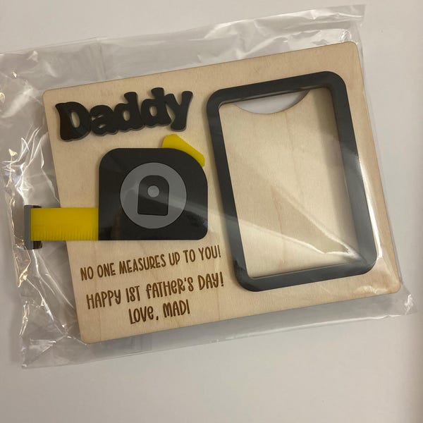 Father's Day Fridge Photo Magnet | Father's Day Gift | Gift for Dad ...