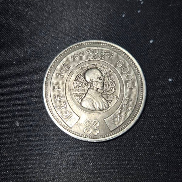 John Wick Coin -john Wick Movie Coin Cosplay Continental Hotel Card ...