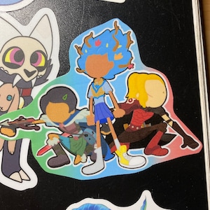Amphibia True Colors Calamity Box Sticker - Etsy