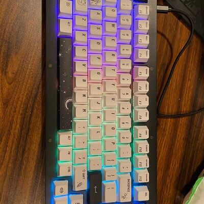 Gradient Shadow Side-printed Keycap Set OEM Profile - Etsy