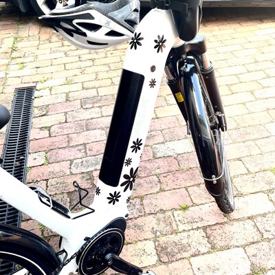 Fun Decorative Bicycle Stickers, Flowers and Butterfly, Bike Decals. - Etsy