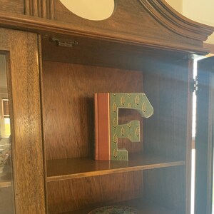 Alphabet Mini LETTER H Book Letters Book Art Unique | Etsy