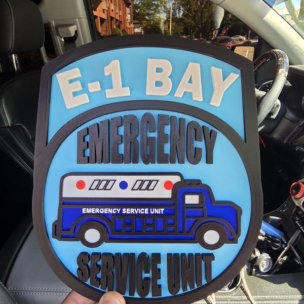 US Customs and Border Protection 3D Embossed Display Plaque First ...