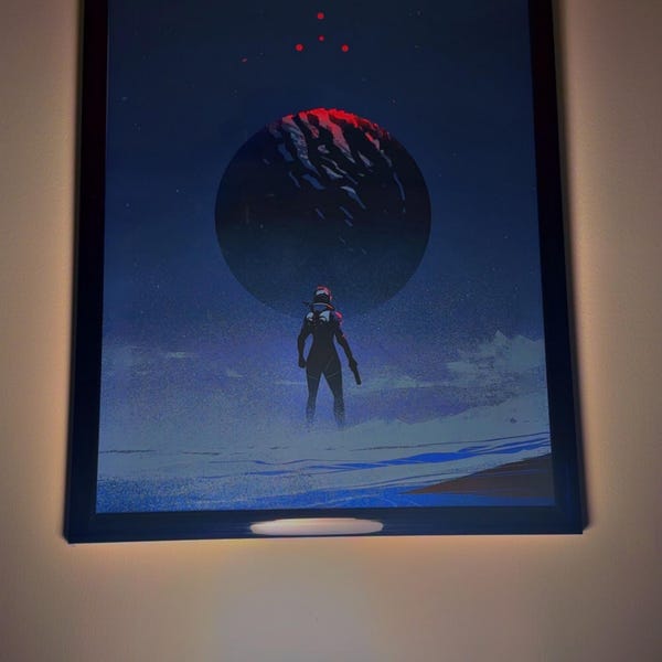 Control Video Game Art Print Tall Vertical - Etsy