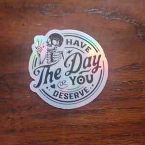 Holographic Skeleton Shark Sticker, Shark Sticker, Skeleton Sticker ...