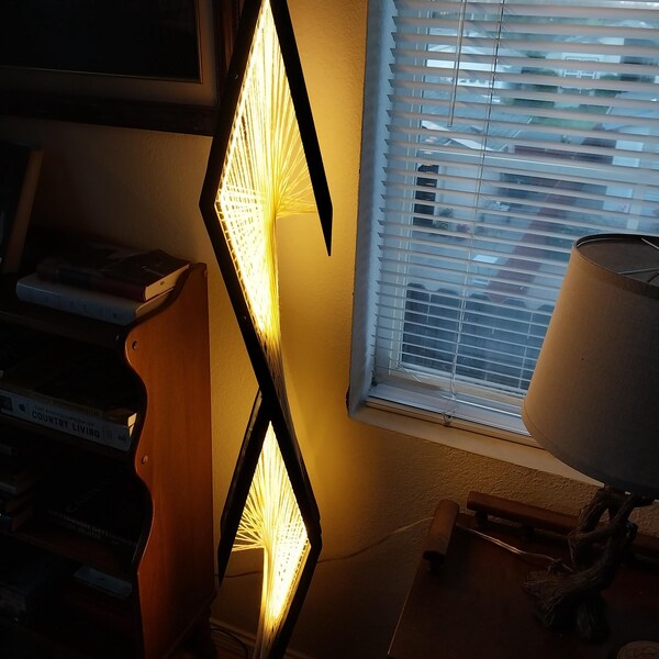 ASTRAL BUTTERFLY - Wood Lamp - Floor Lamp - Home Decor - Science ...