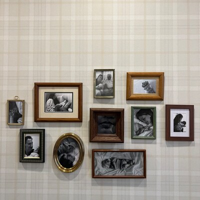 Assorted Frame Bundle Gallery Wall Frames Vintage Picture Frames Unique Picture Frames Gold ...