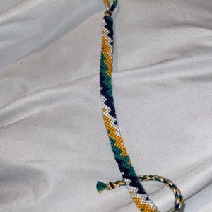 Triangle String Friendship Bracelet/anklet custom | Etsy