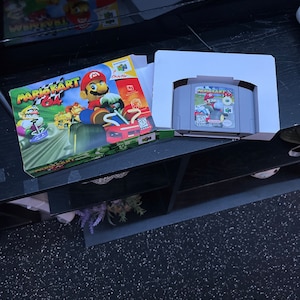 Super Mario 64 NTSC-J Nintendo 64 N64 Ja Reproduction Box and Inner ...