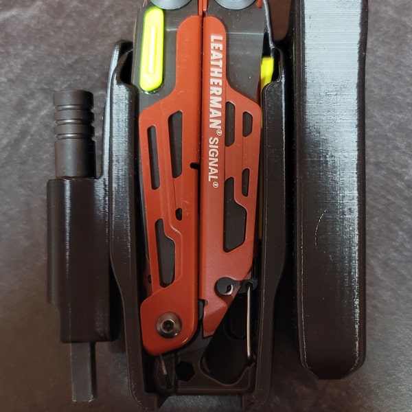 Sheath for Leatherman Signal and Bit Kit Extender 3D Printed - Etsy