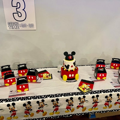 Mickey Party Favor Box - Etsy