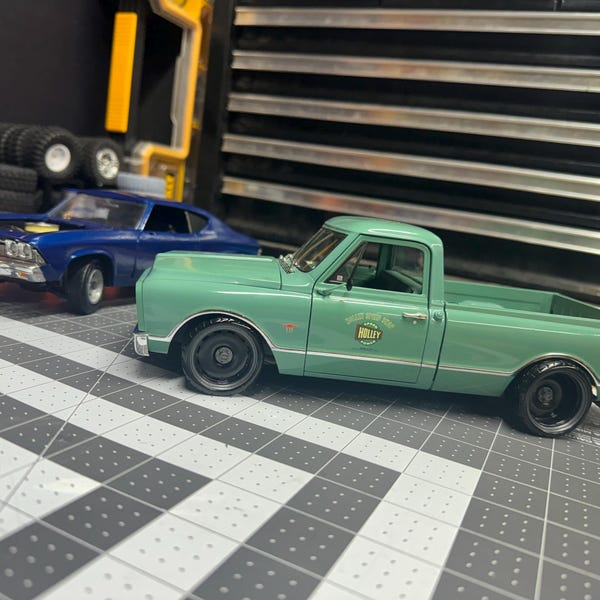 1:24/25 Scale Resin 3d Printed “pro-touring” Style Model Car Wheel Set ...