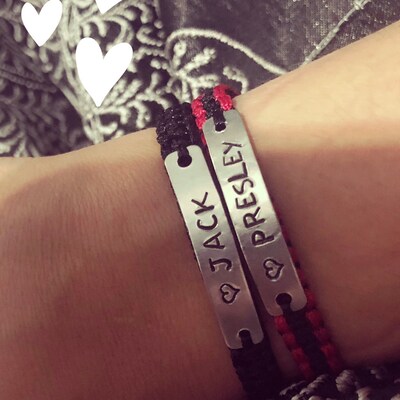 Customized Team Sports Bracelet, Adjustable, Baseball Bracelet, Soccer ...