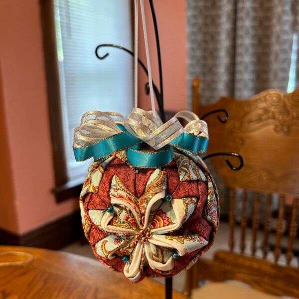 Diy KIT QK-246 Meadow Daybreak Quilted Ornament Kit, 3.54" (9cm ...