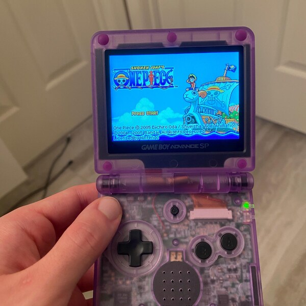 Lime Green Game Boy Advance GBA Console With Ips V5 Backlit LCD Mod ...