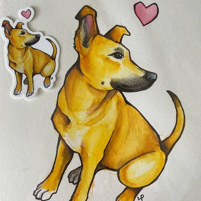 Prairie Dog Vinyl Stickers Mama Baby Sticker Art Prairie Dogs Desert ...