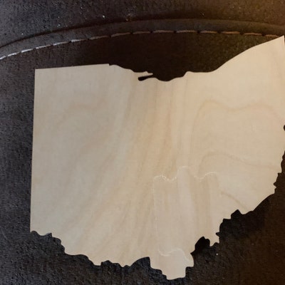 Ohio State Laser Cut Unfinished Wood Cutout Shapes Always Check Sizes ...