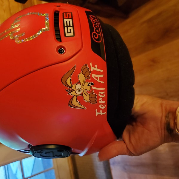 Custom Name Vinyl Sticker for Motorcycle Bike Helmet Baseball Gear ...