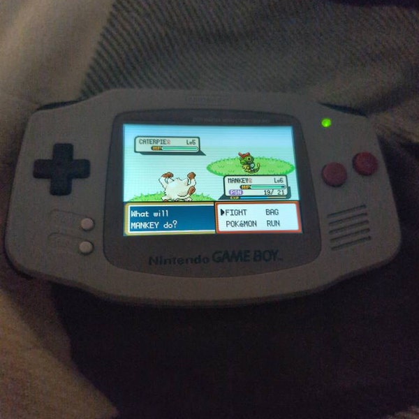 Clear Black Gameboy Color Console OLED Touch Screen GBC Game Boy - Etsy