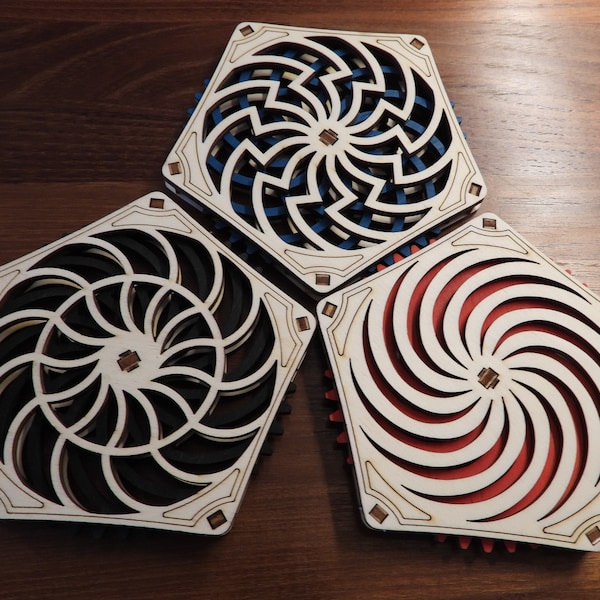 Mechanical, Cup and Glass Coaster, Laser File 3mm & 4mm, Svg Cdr Dxf ...