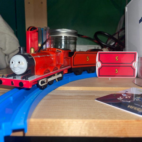 ERTL - Pull-back Thomas - Metal Diecast Railway - Etsy