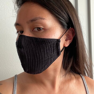 X-large Nose Wire Mask With Adjustable Earloop, Filter Pocket, 100% ...