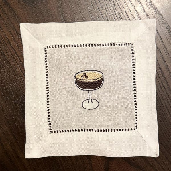 Set of 15 Cocktail Drinks Mini Embroidery Designs, Drink Cocktails ...