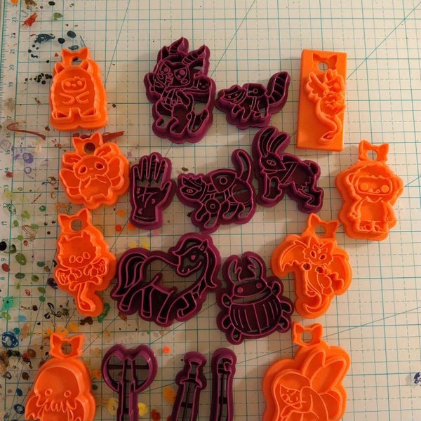 Mummy Polymer Clay Cutter Tool Cute Designs by the Pudgy Art Bandit ...