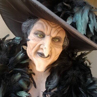 Witch Foam Latex Prosthetic UNPAINTED - Etsy