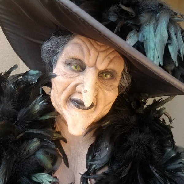 Witch - Foam Latex Prosthetic (UNPAINTED) - Etsy