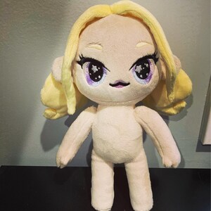 Chibi Human Doll Plush Sewing Pattern .pdf Tutorial With | Etsy Canada