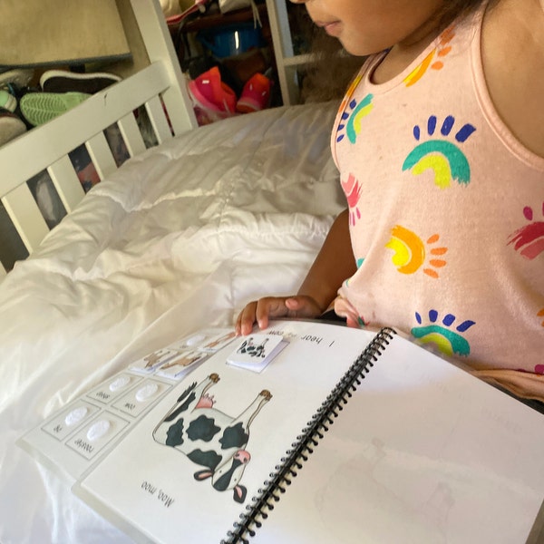 Sentence Starter Adapted Books for Speech Therapy / Special Education ...