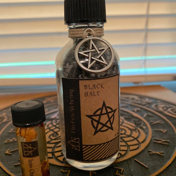 Black Salt: for Protection, Hex Breaking, Banishing, and Binding ...