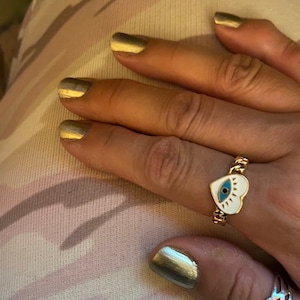 Bracelet CZ Red String Evil Eye Black Macrame Evil Eye | Etsy