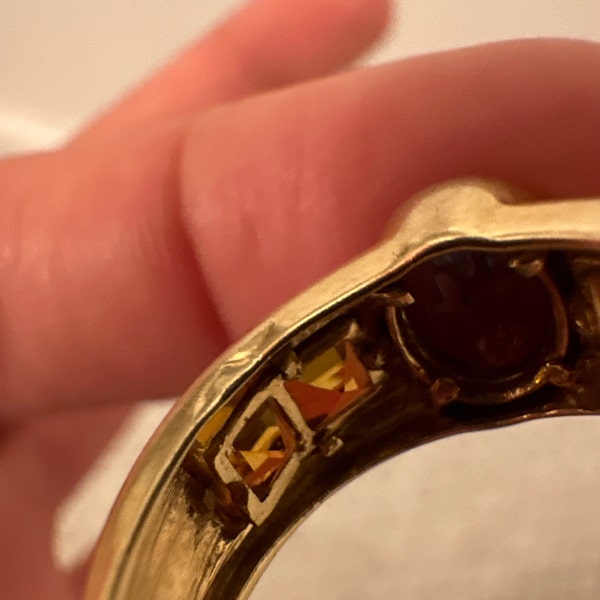 Vintage Plastic Rings. Has Beautiful Variety of Colors. Great Addition ...