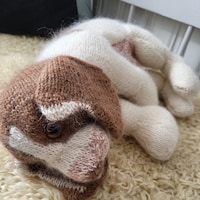 KNITTING PATTERN - Beagle Puppy - Etsy UK