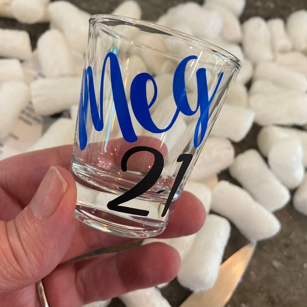 30th Birthday Shot Glass, Thirty and Flirty Birthday, Dirty 30 Party ...