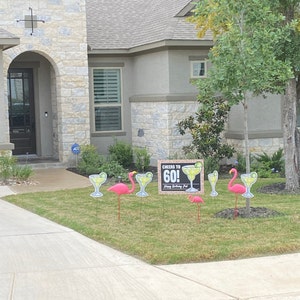 Funny Birthday Yard Sign, Custom Lawn Signs, Outdoor Party Decorations ...