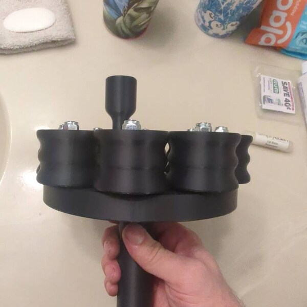 Notched 3D Printed Angiowheel "mech" Drill Spun Crank - Etsy