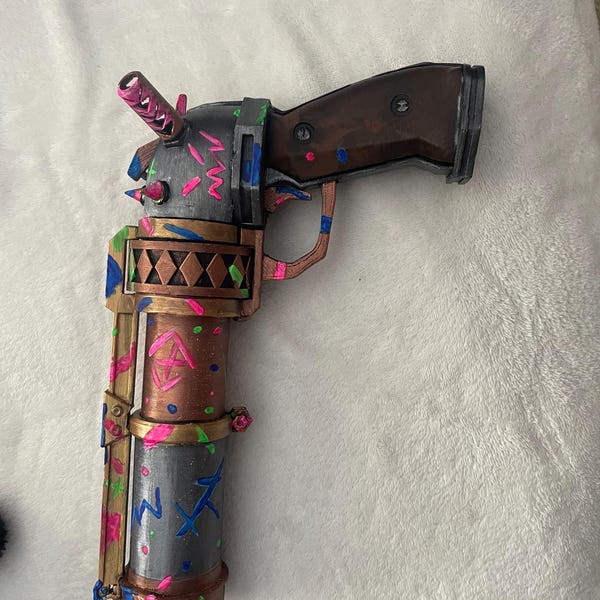 Jinx Grenade With Neon Arcane /jinx Chomper - Etsy