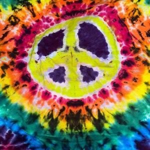 Made to Order Hand Dyed Brown and Green Earth Toned Yin Yang Tie Dye ...