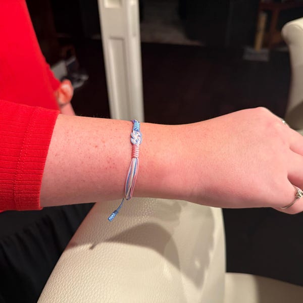 Transgender Infinity String Bracelet, Transgender Stuff Flag, Pride ...
