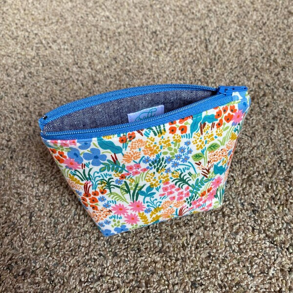 Trinket Pouch, PDF Sewing Pattern, Mini Boxy Zipper Pouch, 3 Sizes - Etsy