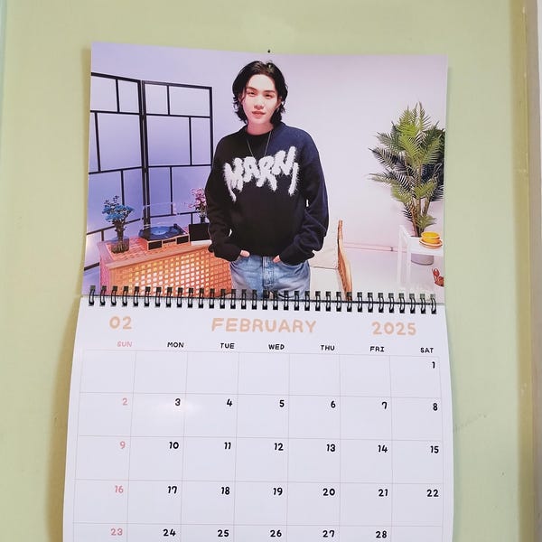 Cha Eun Woo Calendar 2026 / Cha Eun Woo Wall Calendar 2026 K Drama Gifts Sunday Start & Monday ...