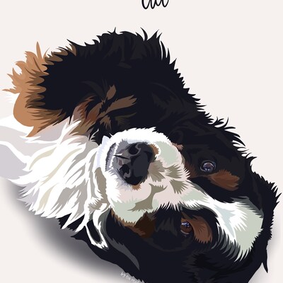 Custom Digital Faceless Group Portrait With Lettering - Etsy