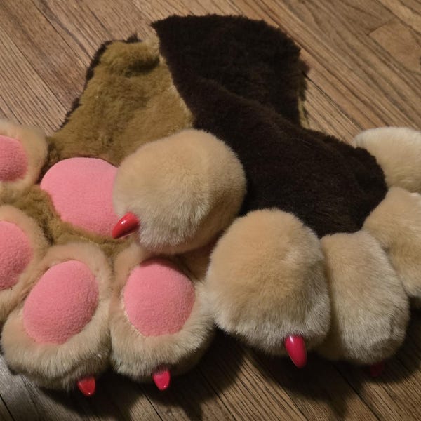 Puffy 5 Fingered Paw Digital Pattern (PDF DOWNLOAD) - Etsy