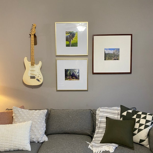 Wall Hanger for Guitar, Ukulele, and Banjo - Display Your Instruments ...