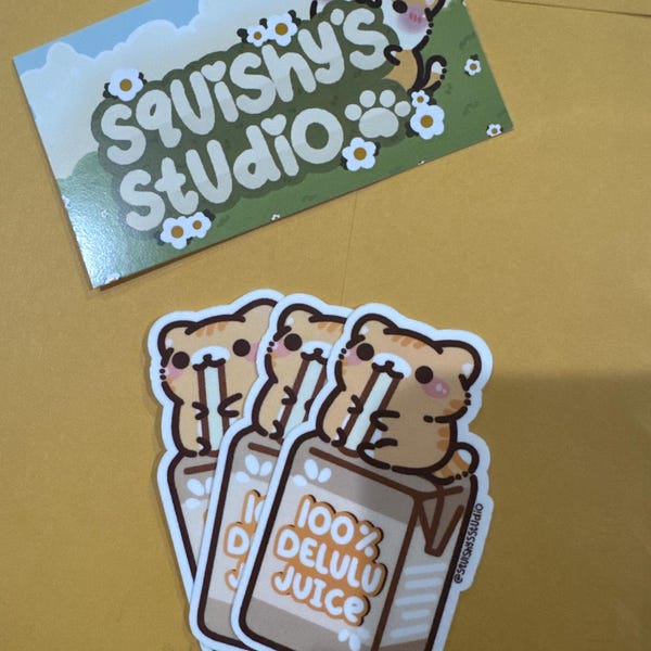 Derpy Tiger With Sussy Bird Sticker | KDH Tiger With Bird Sticker ...