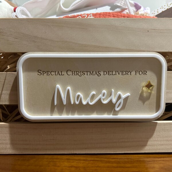 Affirmation Sign for Kids - Personalised Girls Affirmation Plaque ...